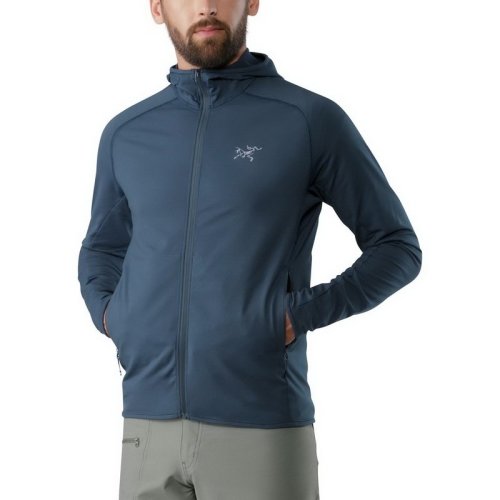 ARCTERYX始祖鸟 户外男士抓绒衣ARCTERYX 始祖鸟 男款户外轻量抓绒外套 Adahy Hoody 19564正品 价格 图片