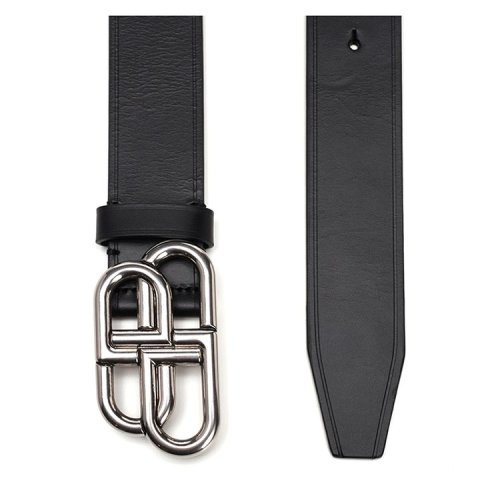 【Balenciaga巴黎世家 腰带】Balenciaga/巴黎世家 19年春夏 皮带 男性 黑色 腰带 570370/1CH0B 1000【正品 价格 图片】 - 寺库网