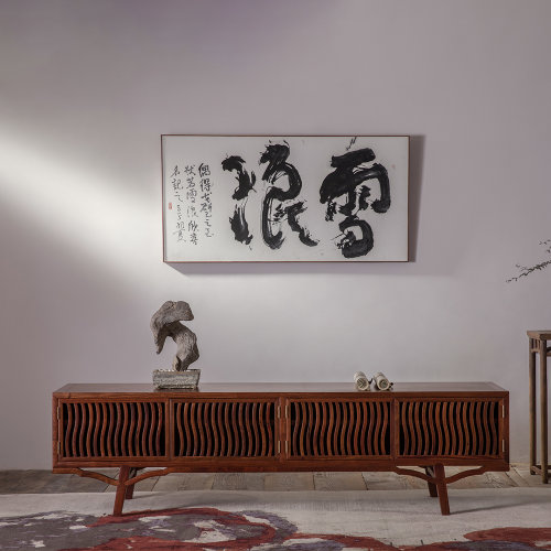 PUSU璞素 电视柜PUSU 璞素设计师原创新中式实木雅直电视柜正品 价格 图片 寺库网