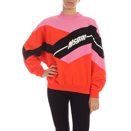 【MSGMMSGM 女卫衣】MSGM/MSGM 20春夏 女士 女卫衣 logo 印花 10797【正品 价格 图片】 - 寺库网