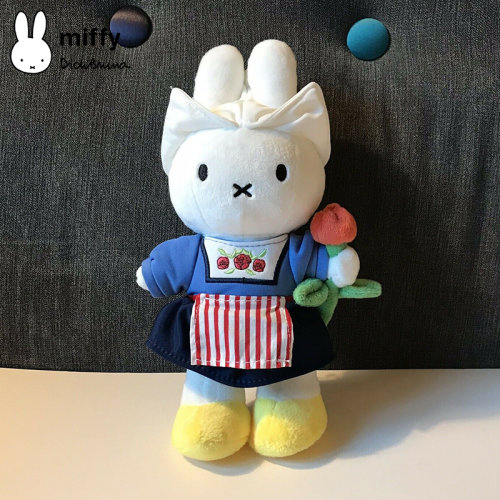 【miffy米菲 创意礼品】荷兰Miffy米菲兔 装扮系列 安抚玩偶玩具公仔 娃娃宝宝生日新生儿礼物 24cm【正品 价格 图片】 - 寺库网
