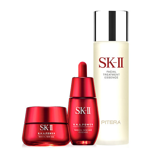 【SK-IISK-II 化妆水/爽肤水】SK-II/SK-II神仙水大红瓶3件套装(护肤精华露160ml+肌源赋活修护精华霜50g+肌源赋活修护精华露30ml)【正品 价格 图片】 - 寺库网