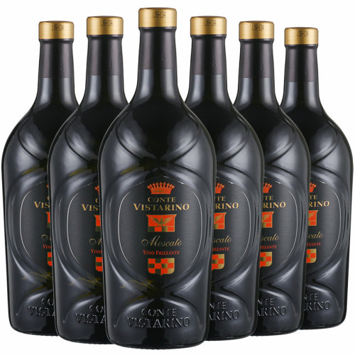 Secoo Selected寺库甄选 香槟 起泡酒意大利世袭贵族威斯坦尼诺家族威斯坦尼诺伯爵酒庄 伯爵莫斯卡托甜白起泡酒
