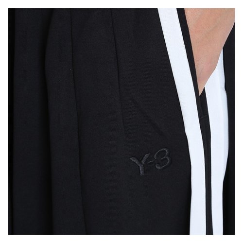 【Y-3Y-3 女士半身裙】Y-3/Y-3 18年秋冬 高腰 女士 条纹 休闲 黑色 女士半身裙 DP0755 black【正品 价格 图片】 - 寺库网