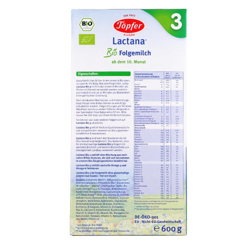 【Topfer特福芬 奶粉】德国特福芬奶粉Topfer 3段（10-36个月）600g（海外版）【正品 价格 图片】 - 寺库网