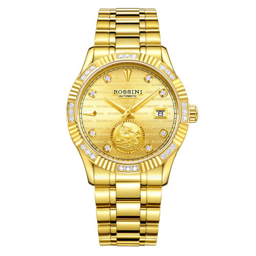【ROSSINI罗西尼 罗西尼/ROSSINI】ROSSINI/罗西尼 国表手表男新款日历自动机械防水男表 8705G06B【正品 价格 图片 ...