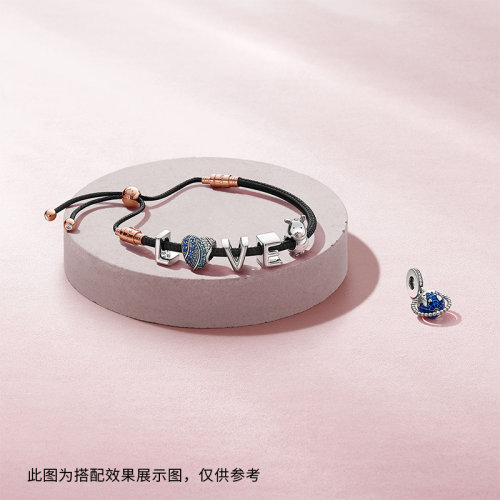【PANDORA潘多拉 手链】PANDORA/潘多拉 Moments滑动抽拉皮绳情侣手链 588059CBK 2【正品 价格 图片】 - 寺库网