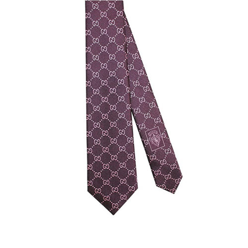 【GUCCI古驰 领带】GUCCI/古驰 男士经典款领带 桑蚕丝领带 职场商务人士 408865 4E002 5272枣红色 标准【正品 价格 ...