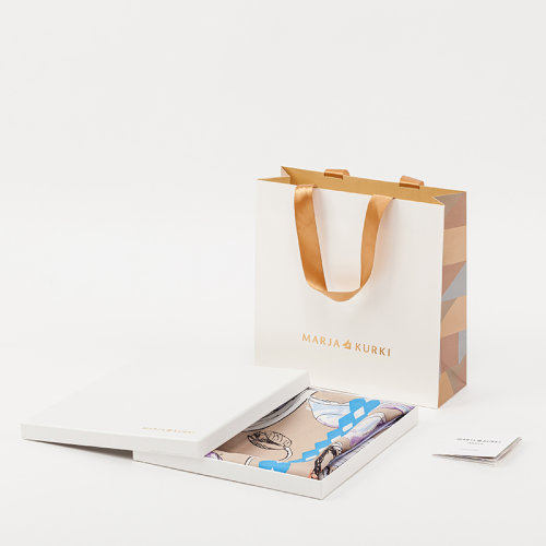 【MARJA KURKI玛丽亚古琦 丝巾】MARJA KURKI/玛丽亚古琦【21春夏】女士丝巾 真丝印花大方巾 围巾 1JJ1205【正品 ...