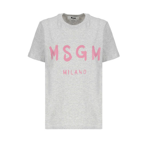 【MSGMMSGM 女士短袖T恤】MSGM/MSGM 23年春夏 百搭 女性 女士短袖T恤 3441MDM510_23700594【正品 价格 ...