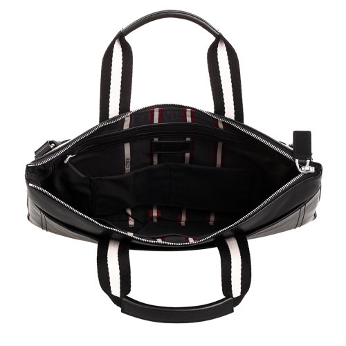 【BALLY巴利 手提包】BALLY/巴利 男士多色牛皮配红白条纹手提包 电脑包 单肩包 TIGAN【正品 价格 图片】 - 寺库网