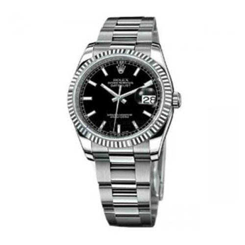 【ROLEX劳力士 日志型系列】ROLEX劳力士日志型系列男士机械腕表 116234-72600黑盘【正品 价格 图片】 - 寺库网