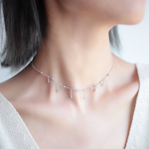 【Merci&MerdeMerci&Merde 项链】【DesignerJewelry】Merci&Merde/Merci&Merde流苏多坠 ...