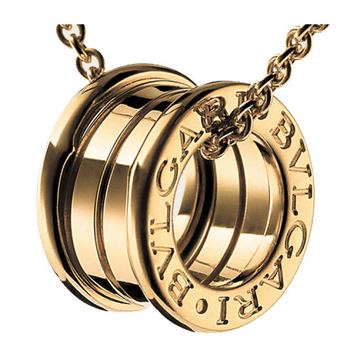 【BVLGARI宝格丽 项链】BVLGARI/宝格丽 B.ZERO1黄金色弹簧项链CL857831 352814【正品 价格 图片】 - 寺库网