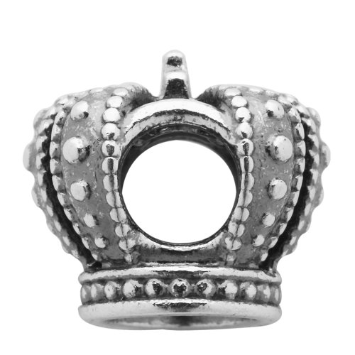 【PANDORA潘多拉 串珠配珠】PANDORA/潘多拉 925银 皇冠串珠 银色 790930【正品 价格 图片】 - 寺库网